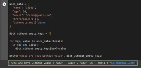How To Remove Empty Keys From Dictionary Python