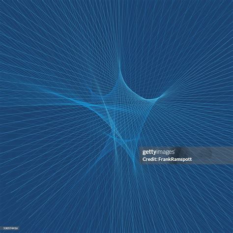 Deep Sea Computer Generated Line Pattern High Res Vector Graphic