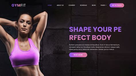 3 Best Gym Html Css Templates In 2024 Free Download