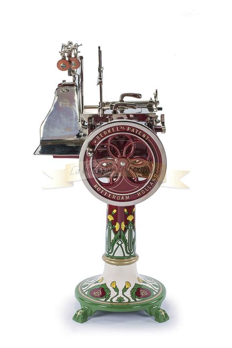 Berkel Slicer Model L Vintage Model Hand Restored Flowered Flywheel