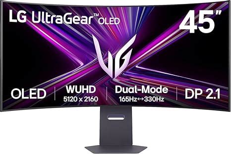 LG UltraGear OLED GX Moniteur de jeu GX A B K K WOLED incurvé double mode