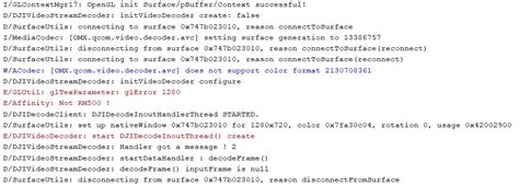 Demo Custom Decoder Not Working · Issue 56 · Dji Mobile Sdk Tutorials