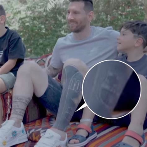 The Real Meaning Behind Lionel Messis New Barcelona Tattoo Explained