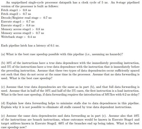 an unpipelined single cycle processor datapath has a