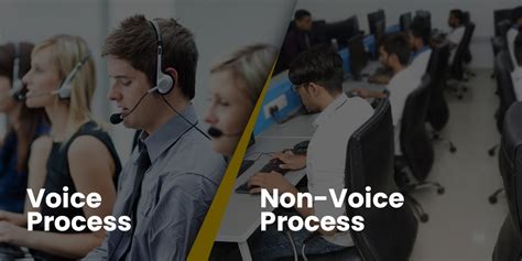 Voice Vs Non Voice Process In Customers Journey
