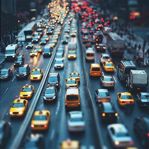 Smart Traffic Management Systems Reducing Congestion And Improving Flow Premium Ai Generated Image