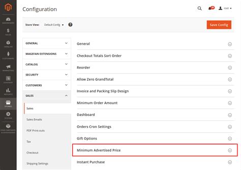how to configure minimum advertised price in magento 2