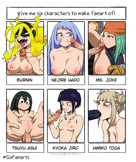 Post 5208617 Emifukukado Himikotoga Kyoukajirou Moekamiji Myheroacademia Nejirehado