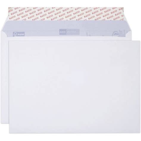 Proclima Fsc Co2 Recyclage Neutre Enveloppes C4 À Patte Autocollante 120 G M ² Boîte De 250