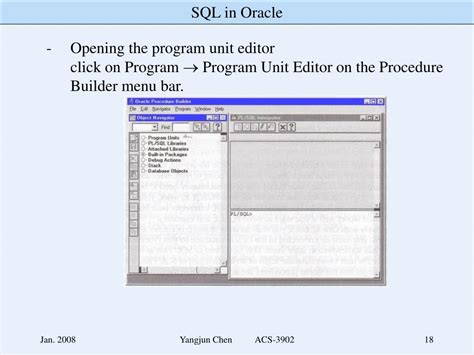 ppt developing stored procedures and functions using sql plus to