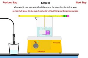 Guided Specific Heat Of Solid Lab