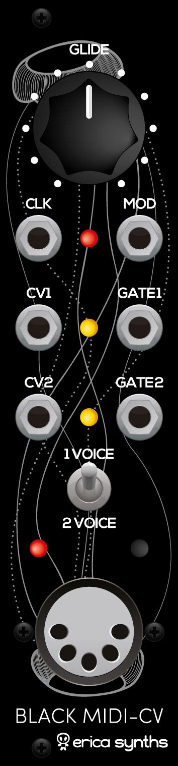 Erica Synths Black MIDI CV V2