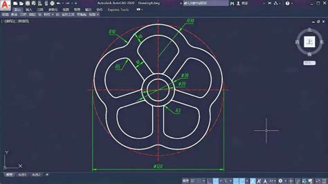 Cad阵列练习题 一个圆形孔的画法 图形像啥来着？ 教育 学校教育 好看视频