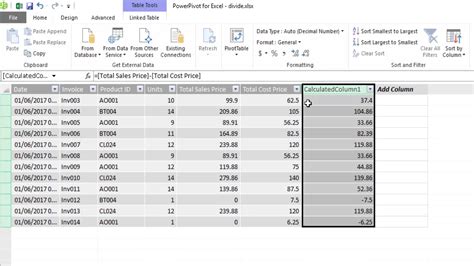 Dax Divide For Excels Power Pivot Power Bi And Analysis Services