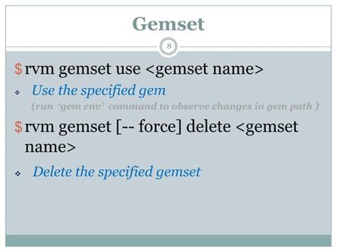 Ruby Version Manager Pptx Programming Languages Computing