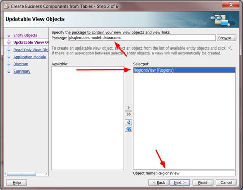 adf 11g business components create pl sql based entities amis technology blog oracle