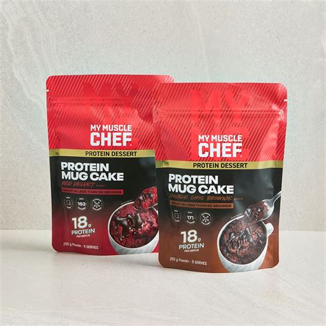Protein Mug Cake Variety 2 Pack My Muscle Chef