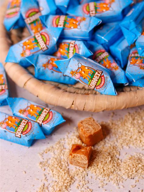 Конфеты коровка на сливках с кунжутом купить с доставкой по выгодным ценам в интернет магазине