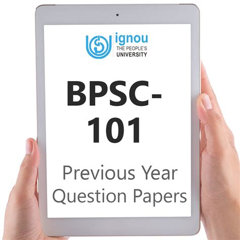 IGNOU BPSC 101 Previous Year Exam Question Papers IGNOU Help Center
