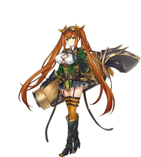 Safebooru 1girl Breasts Brown Hair Cannon Frederica Sennen Sensou
