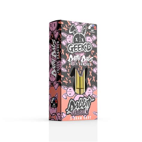 Geekd Extracts Thca Dabs 20x Thcp Vape Cartridge Jelly Rancher Lord Vaper Pens
