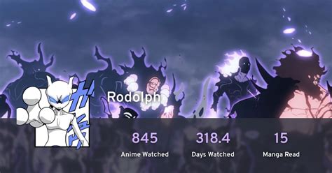 Rodolphs Profile · Anilist