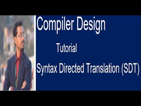 Compiler Design Bangla Tutorial Syntax Directed Translation SDT