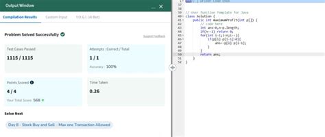 Dsa Geeksforgeeks Stockbuysell Greedyalgorithm Problemsolving