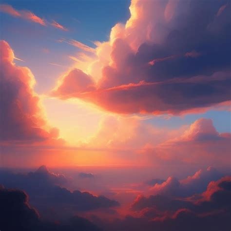 Premium AI Image Sky And Cloud