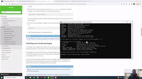 Math 696 Installing Manim Youtube