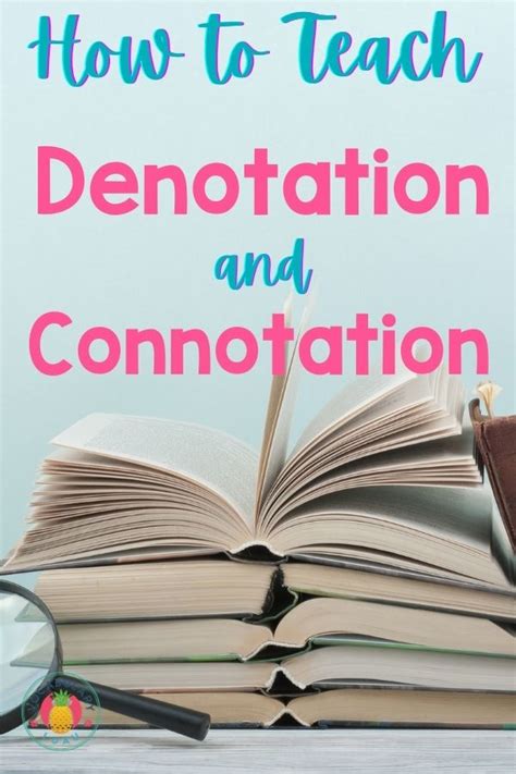 How To Teach Denotation And Connotation Vocabulary Luau