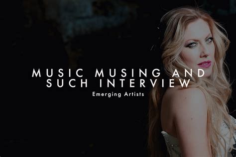 Natasha Hardy Interview With Music Musing And Such Interview Natasha
