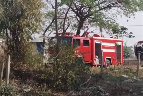 လှည်းကူးမြို့နယ်၌ မီးလောင်ကျွမ်းမှုဖြစ်ပွားပြီး နေအိမ် ၁၈ လုံး မီးလောင