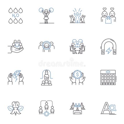 Understanding Line Icons Collection Comprehension Empathy Perception Insight Cognition