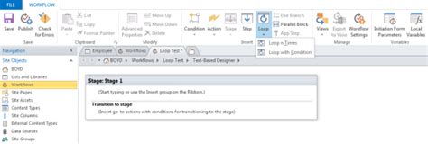 While Loops In Sharepoint Designer 2013 Workflows Sharepoint Education