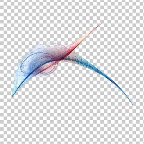 Premium Psd Abstract Wavy Shape