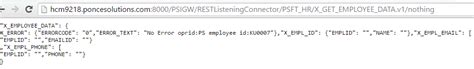 Peoplesoft Tips And Tricks Create A Get Json Rest Api In Peoplesoft