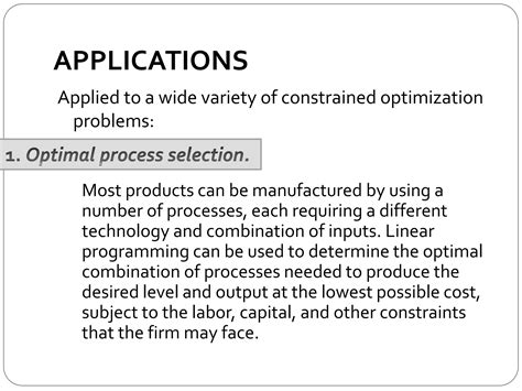 Managerial Economics Linearprogramming Pptx