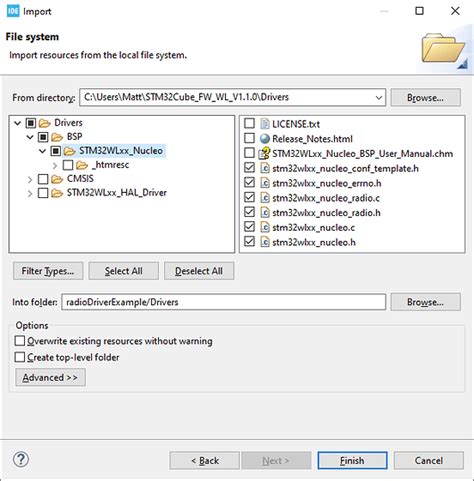Using The Low Level Sub Ghz Radio Driver For The Stm32wl Series Development Boards Kits