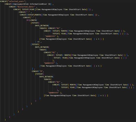 Linking To Timesheets In Sap Successfactors Stories Or The Most Complex Calculated Field In A
