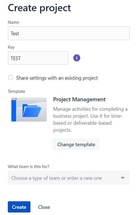 Solved Dont See The Option To Create Team Managed Projec