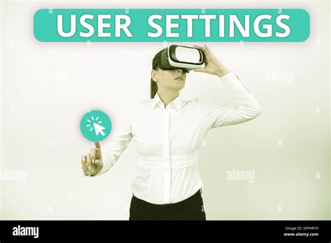 Text Showing Inspiration User Settings Business Idea Configuration Of