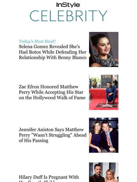 Instyle Selena Gomez Revealed She S Had Botox While Clapping Back At