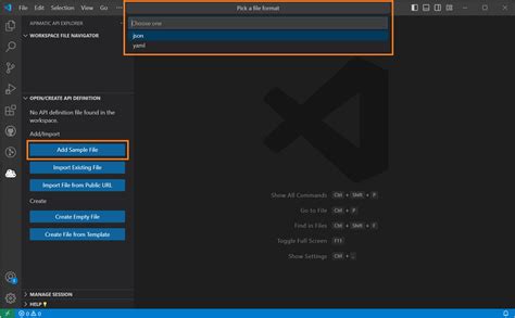 Setting Up An Api Workspace Apimatic Documentation