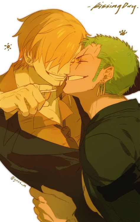 Sanji And Zoro Kiss