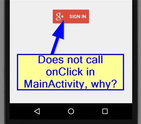 Android Signinbutton In Fragment And Onclick Is Never Called In