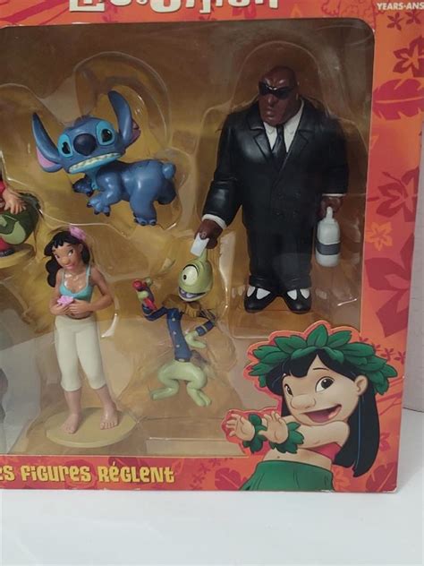 The Disney Store Lilo And Stitch Pc Figure Set New In Box On Ebid United States