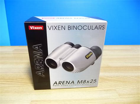 新品 Vixen ビクセン 双眼鏡 アリーナm8×25 [8倍双眼鏡 ハイアイポイント設計 アルミダイキャストボディ] 保証付｜代購幫