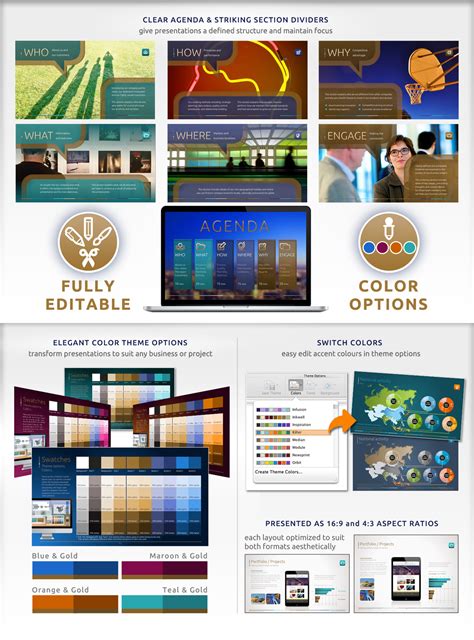 Engage Powerpoint Presentation ~ Presentation Templates On Creative