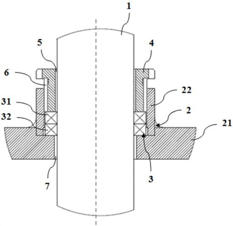 一种氨纶生产用的填料密封结构的制作方法